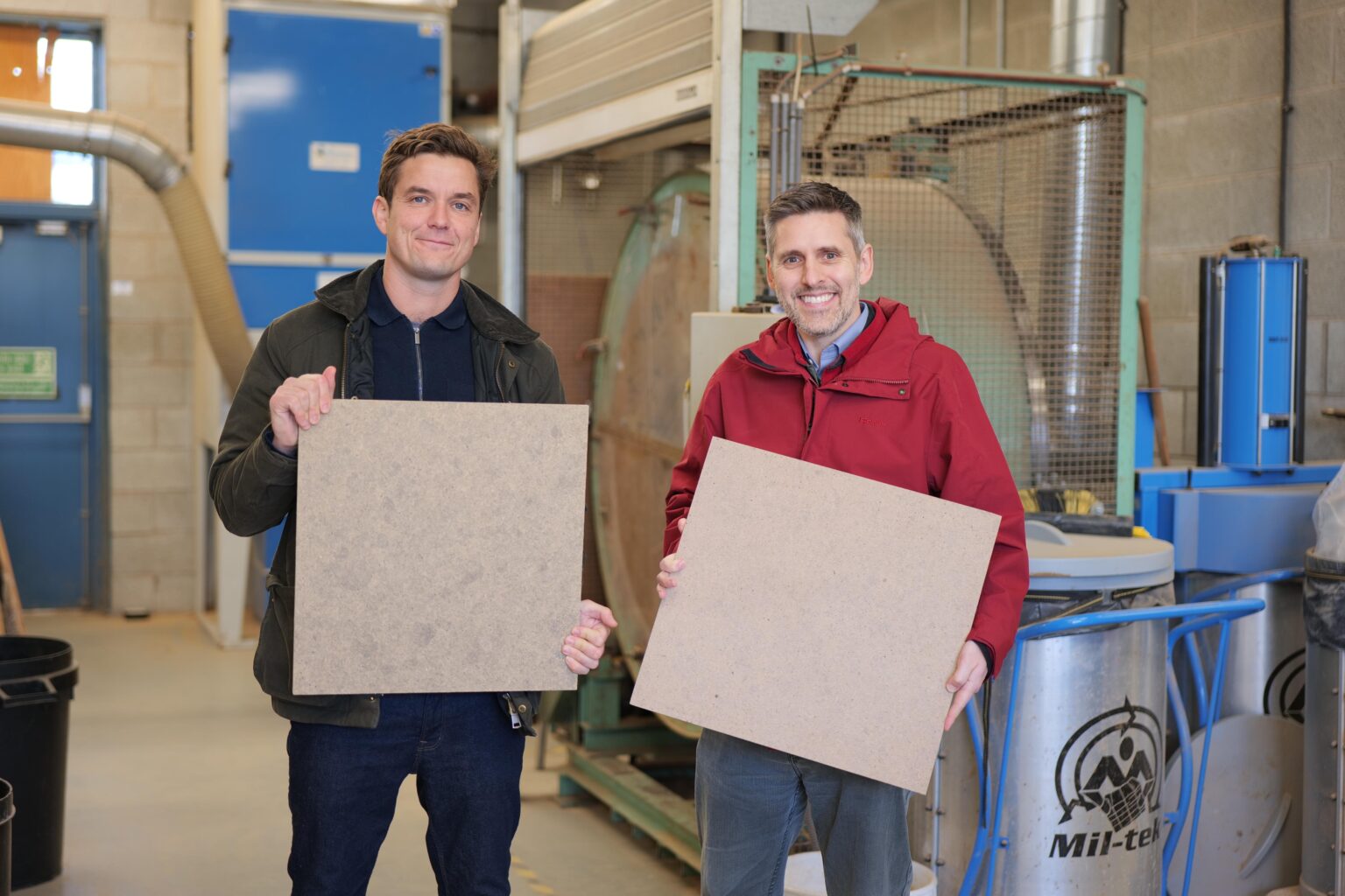 Advancing Textiles-to-MDF | Roberts Recycling Ltd